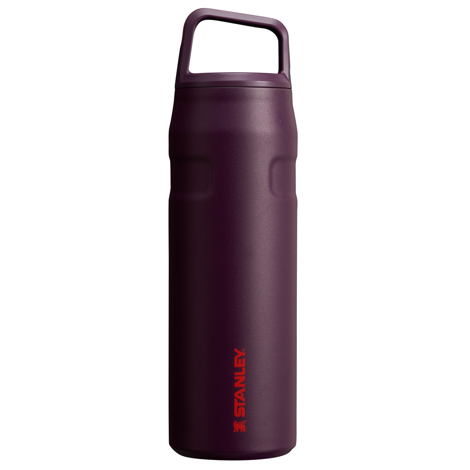IceFlow™ 24 OZ Water Bottle with Cap and Carry+ Lid in Plum – Durable ...